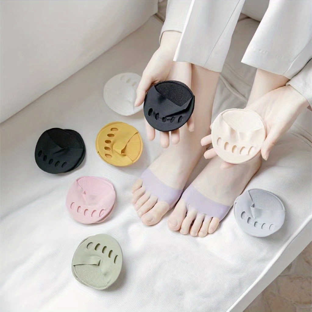 five toe fore pads non slip reduces alleviates discomfort - Temu Canada
