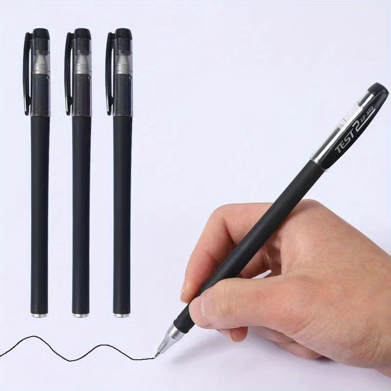 10 قطعة أسود أزرق أحمر 0.38 مللي متر ماتي الكربون قلم حبر جاف الأعمال ...