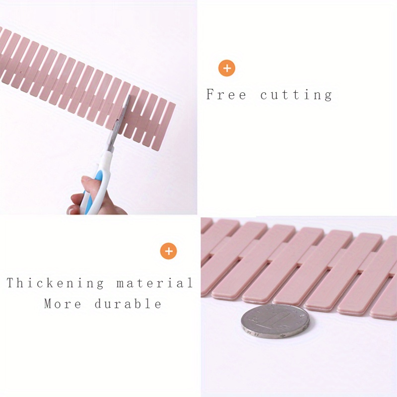 4tablets drawer partition free combination partition plastic - Temu New ...