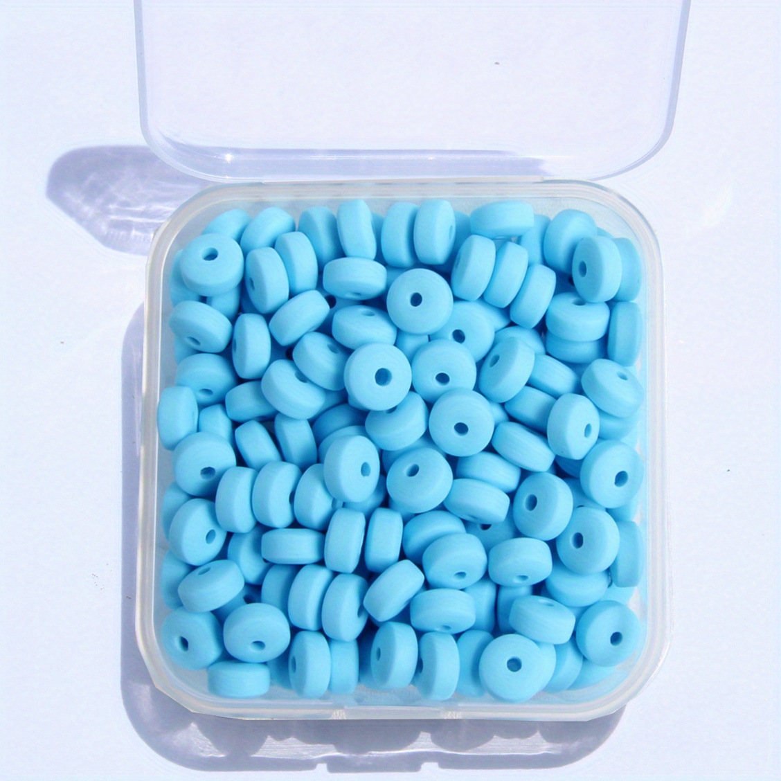 abacus beads mixed neon polymer clay beads flat - Temu New Zealand