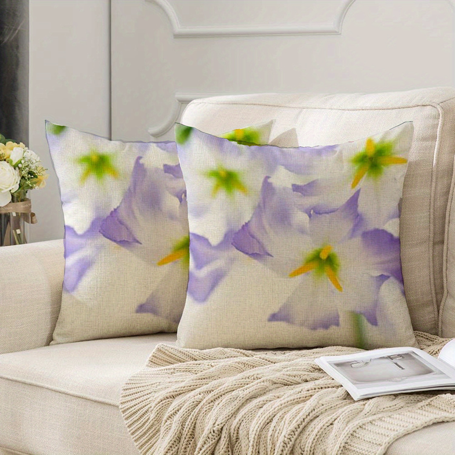 Printed Dec Pillowcase Linen - Temu Ireland
