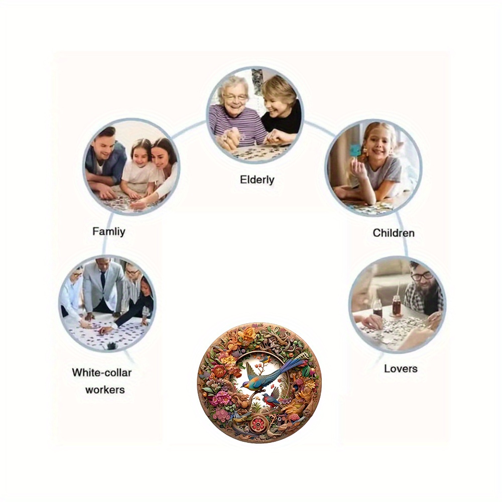 Rich Colorful Wooden Animal Puzzles Unique Design Style - Temu New Zealand