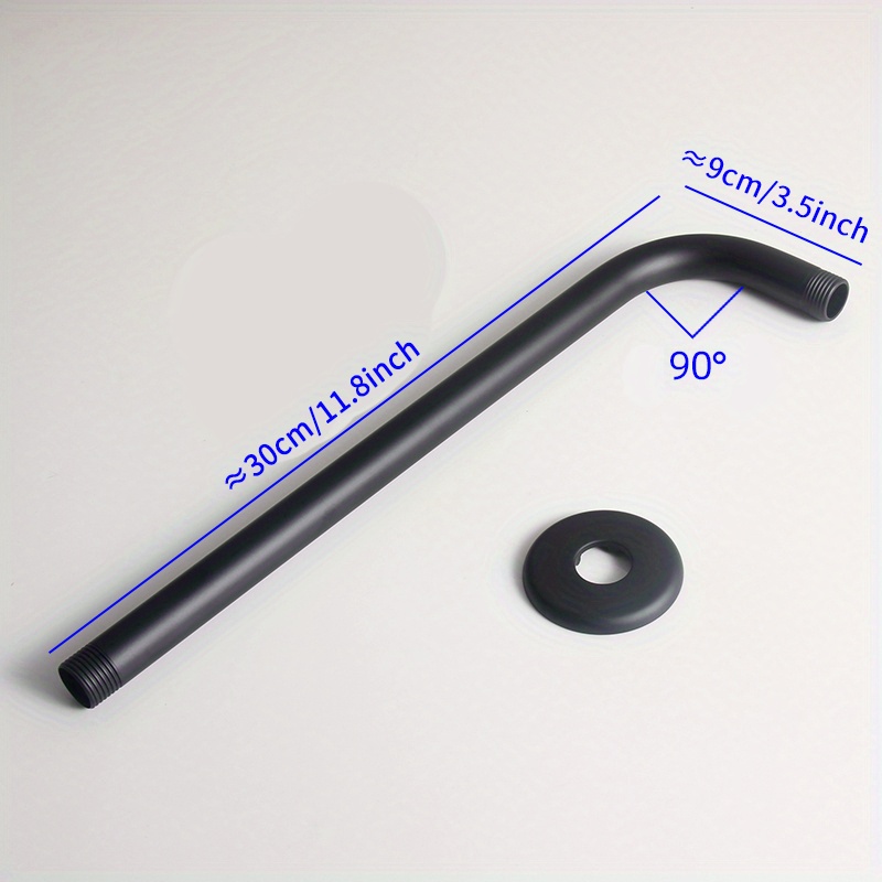 Wall Mounted Extended Shower Arm Stainless Steel Shower - Temu Netherlands