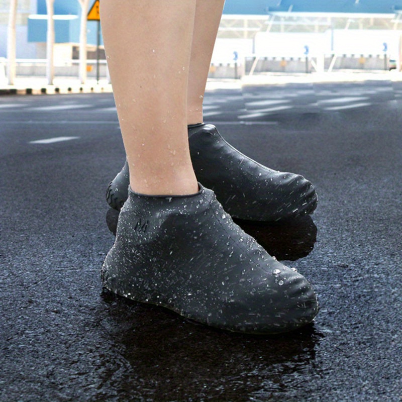 Reusable Latex Waterproof Rain Shoe Covers Non slip Silicone - Temu New ...