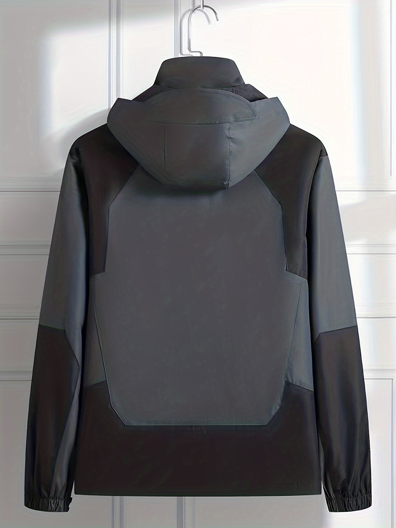 Men's Casual Lightweight Waterproof Windbreaker Jacket Coat - Temu ...