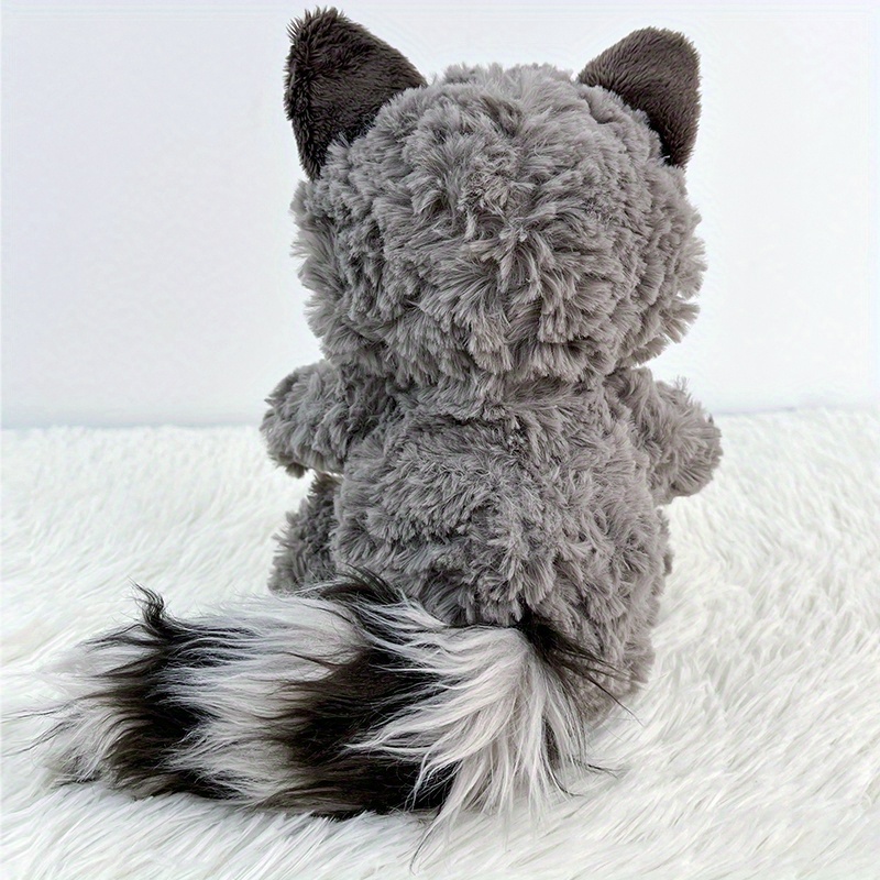 new arrival plush toy pillow big tail raccoon - toys & games - temu ...