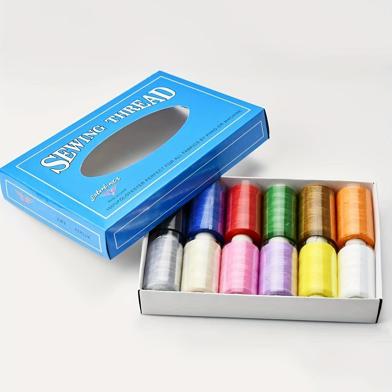 Household Handmade Sewing Thread Colorful Polyester Clothes - Temu New ...