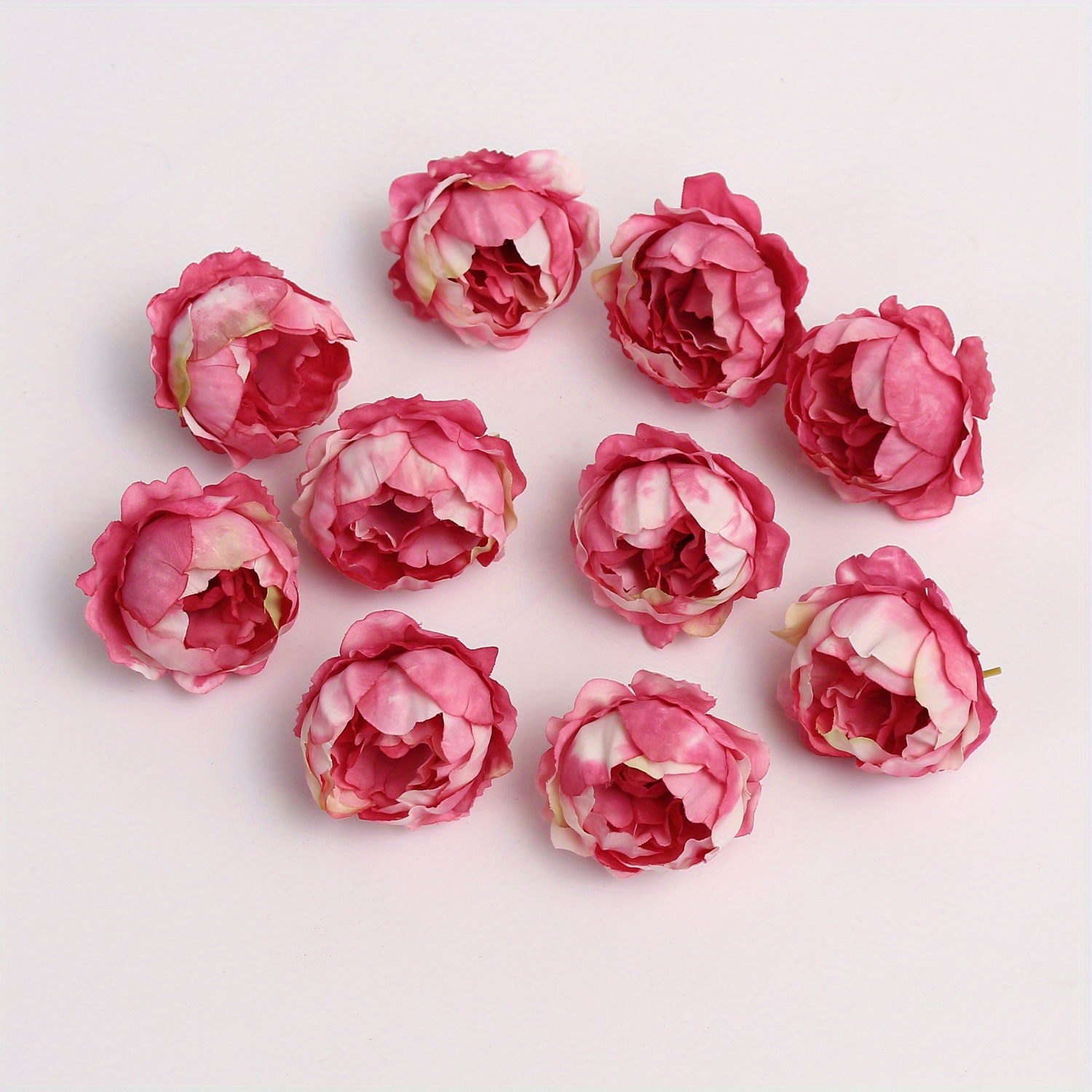 peony artificial flower head flower home decor party - Temu Denmark