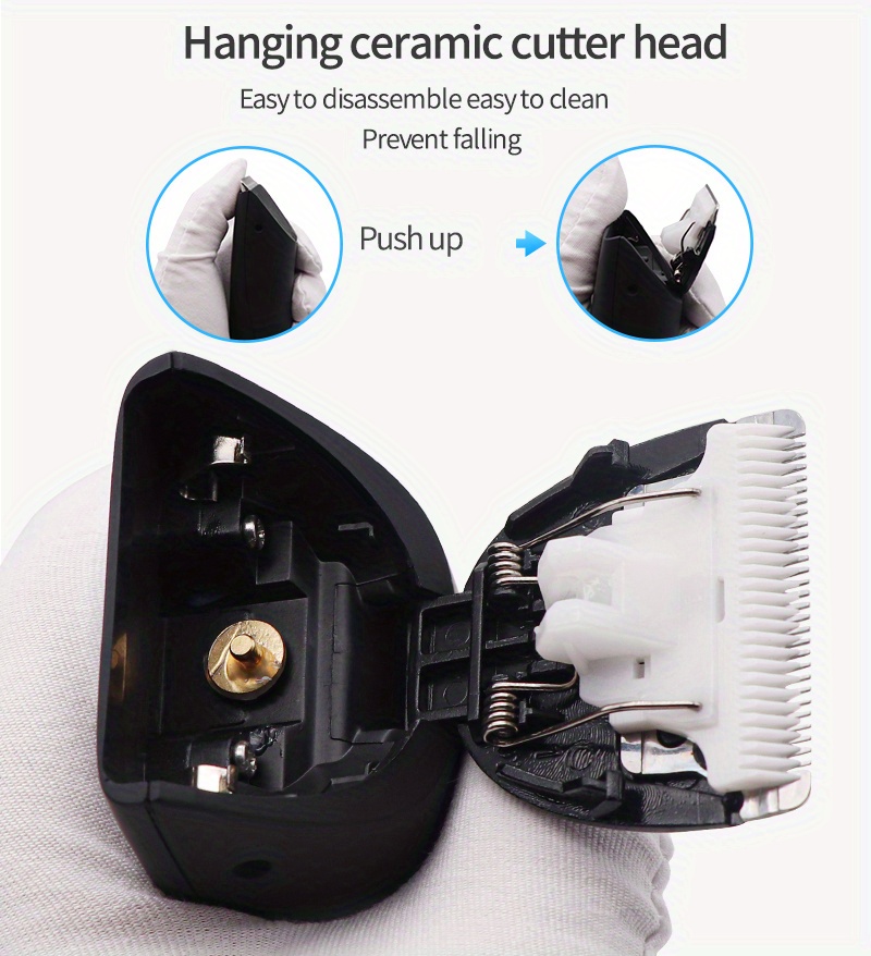 Skin Safe Electric Men Women Body Hair Trimmer Ceramic Blade - Temu ...