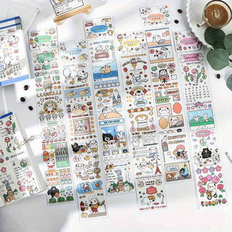 Long Strip Tape Life Praise Poetry Series Sharing Diy Cute - Temu United Kingdom