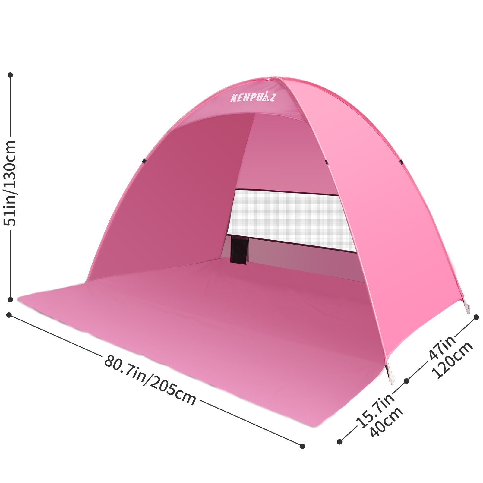 Pop Up Beach Tent Shade Sun Shelter Upf 50 Canopy Cabana 2 3 Person For ...
