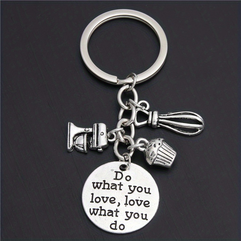 Food Series Alloy Keychain Western Food Cookers Mini Stuff - Temu New ...