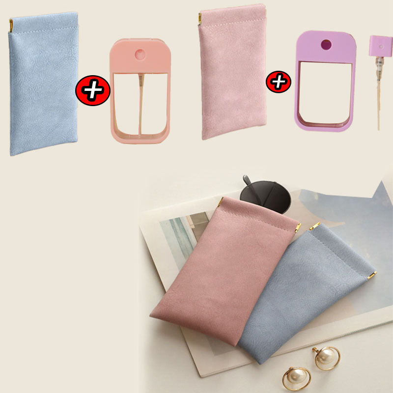 Card Spray Bottle Storage Bag Travel Portable Perfume - Temu United Kingdom