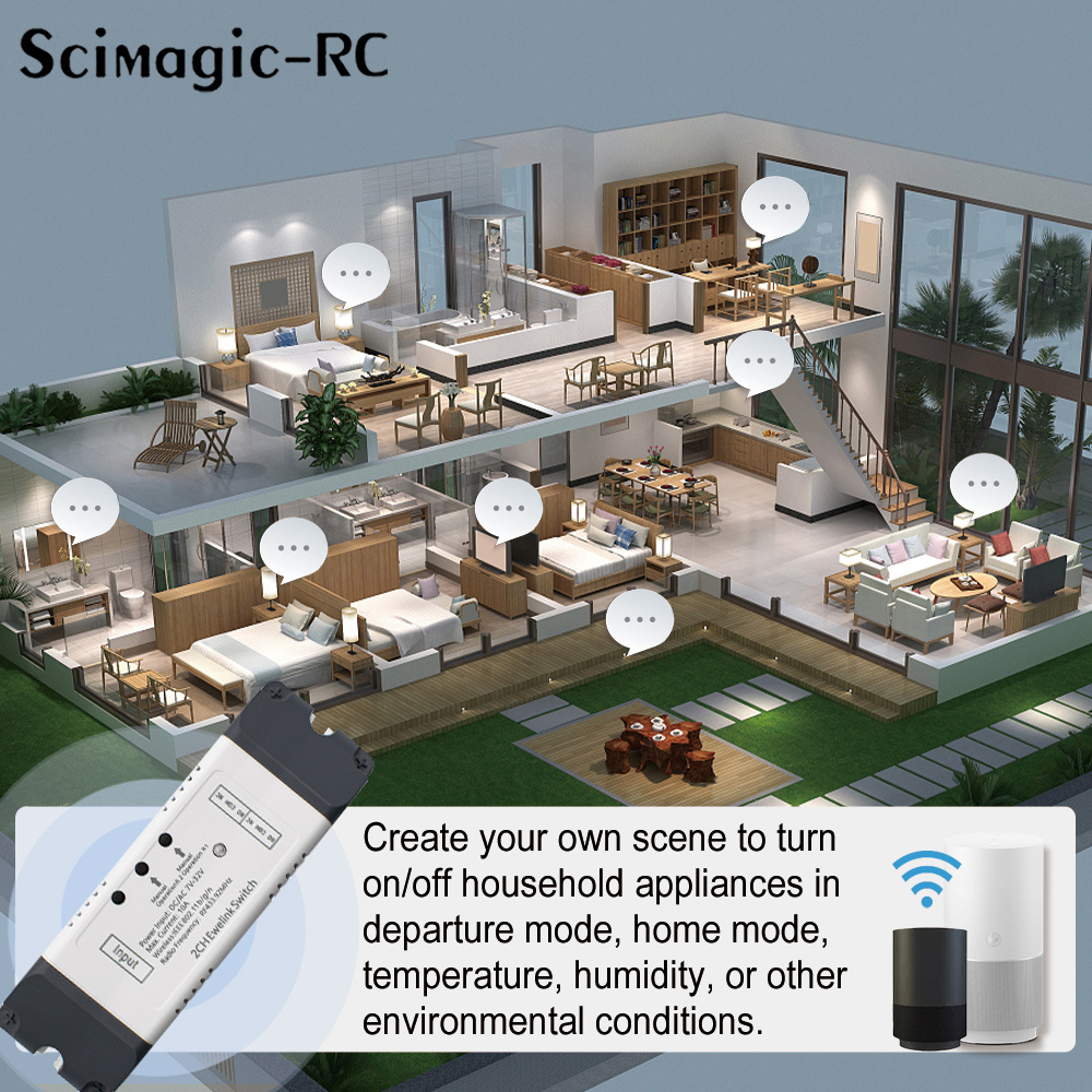 1pc 10a 2 Switch Switch Ac 12v 24v Wireless Switch 10a Wireless Google ...