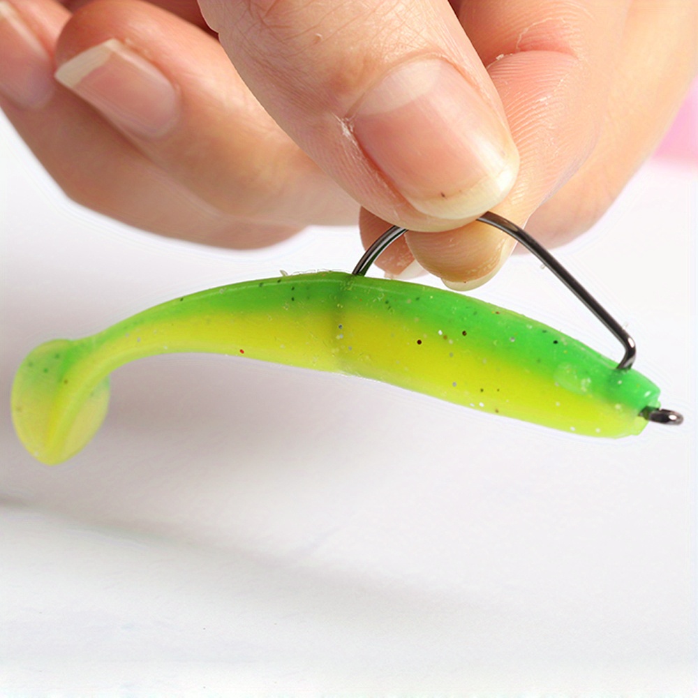 Soft Fishing Baits Kit Bass Soft Paddle Tail Fishing - Temu United Kingdom