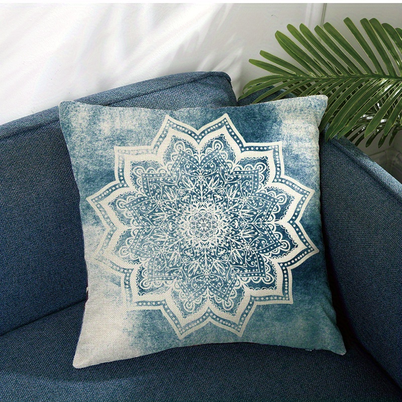 Living Room Home Decor Pillow Cover Kaleidoscope Threaded - Temu United ...
