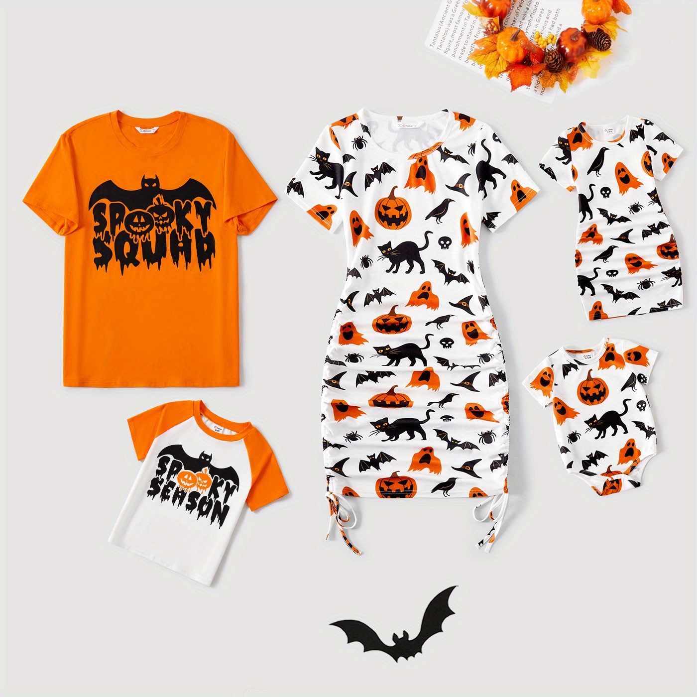 Halloween Party Family Matching Bat Graphic - Temu Australia