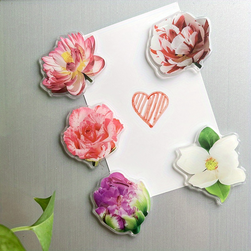 Fridge Magnets Flower Fridge Magnets Kawaii Plant - Temu New Zealand