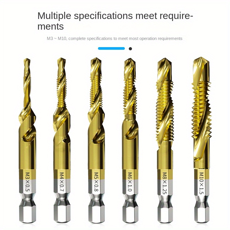 Drill Tapping All in one Machine With Tap Self tapping Drill - Temu New ...