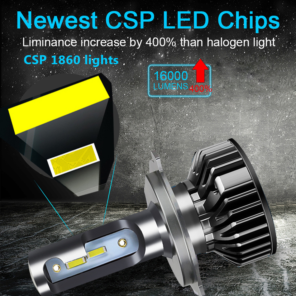/6000k/25000k h1 h7 1860 chip car led headlight led - Temu New Zealand