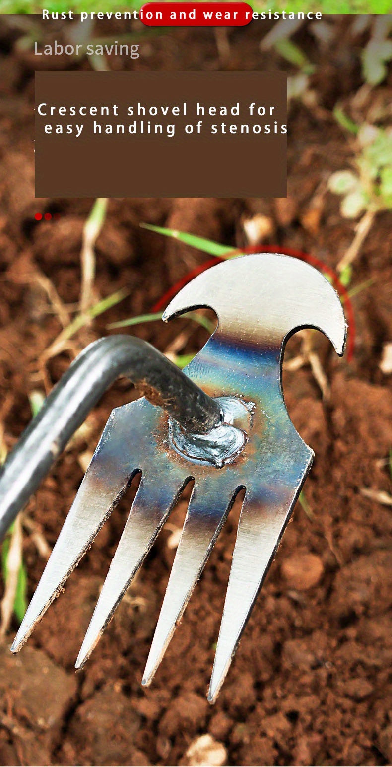 Garden Hoe Weeder Gardening Lawn Weeding Rake - Temu