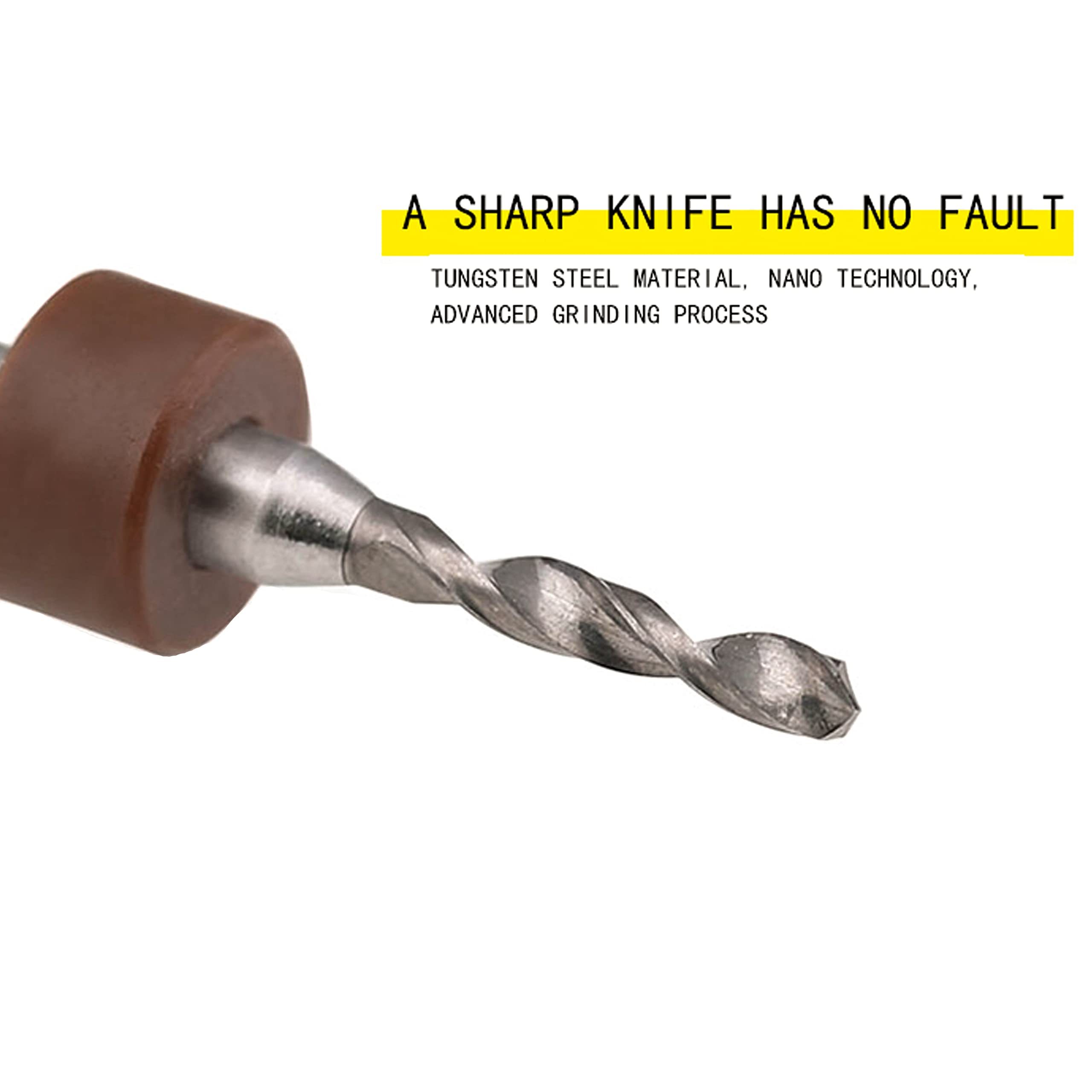 Pcb Tungsten Carbide Macro Drill Bits Set Drill Bit Micro - Temu Portugal