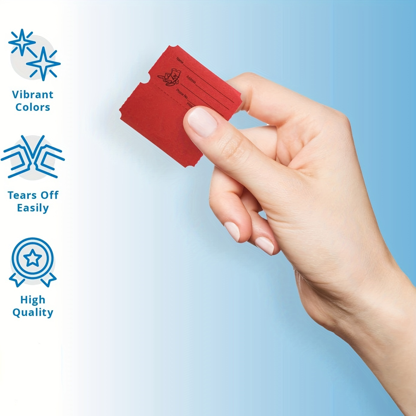 Awards Prizes Raffle Tickets Double Rolls Tickets - Temu Australia