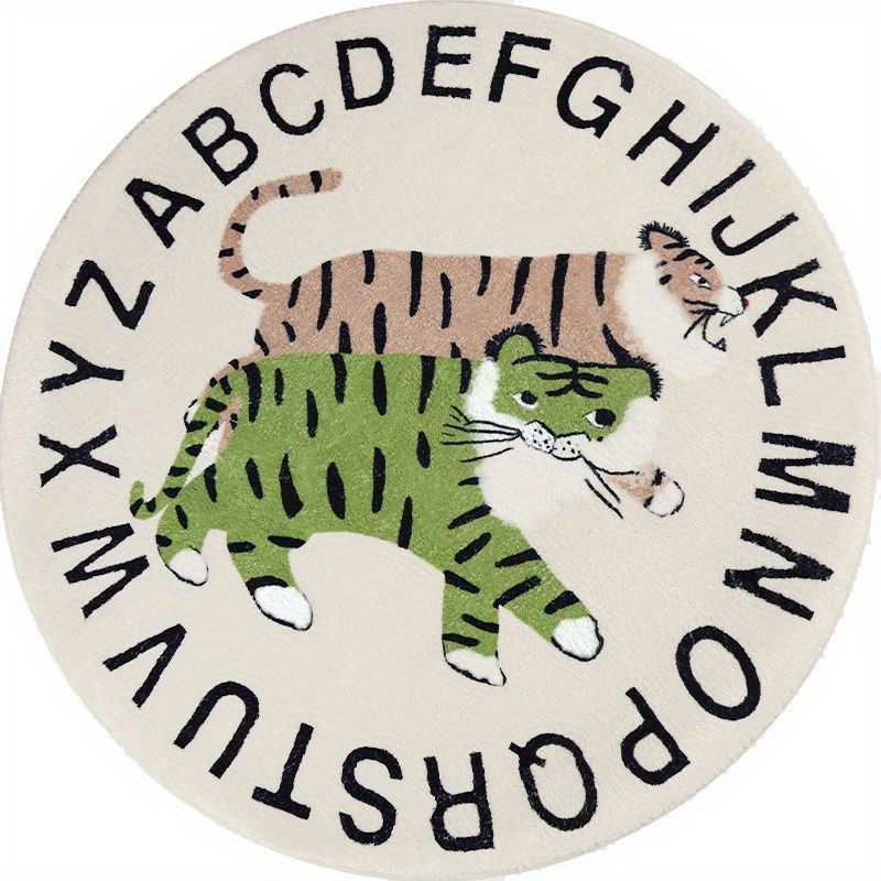 round rug bedroom rug living room coffee table mat bedroom - Temu ...