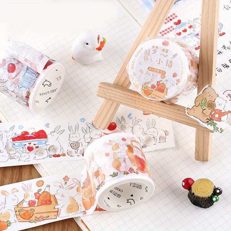 washi tape series cute animal hand account diary - Temu New Zealand