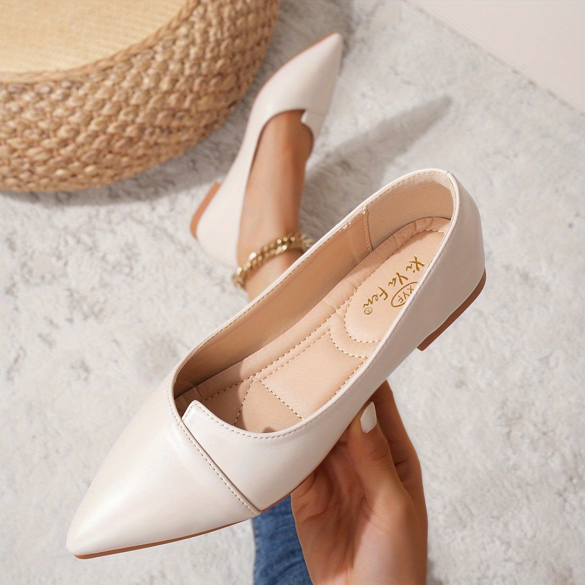 women s flat pointed toe professional shoes Temu United Kingdom