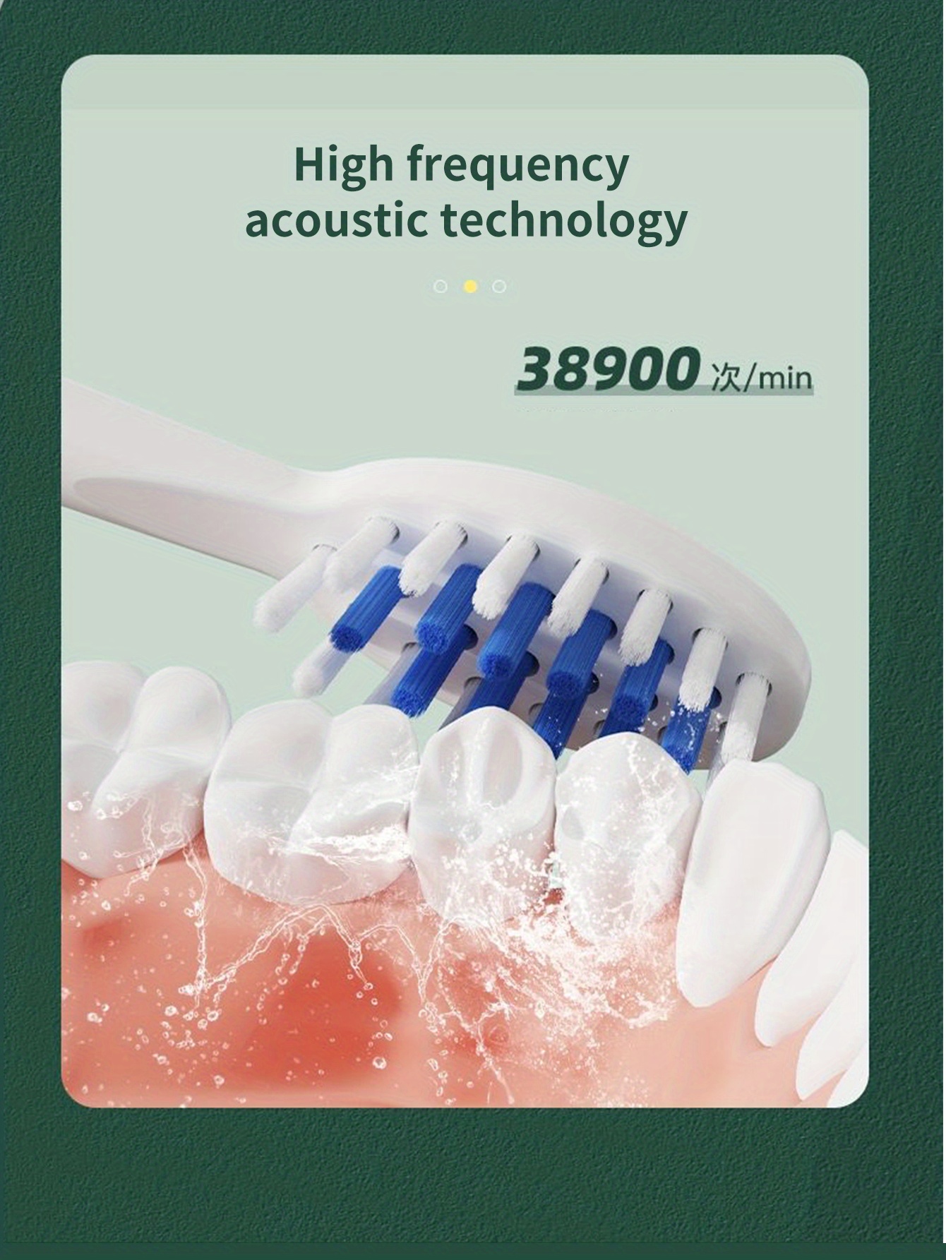 Electric Toothbrush F1 White ( 3/5/7 Brush Heads+dental - Temu United ...