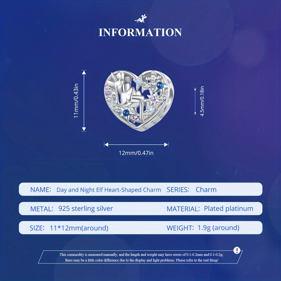 925 Sterling Set Beaded Charm Suitable - Temu Australia