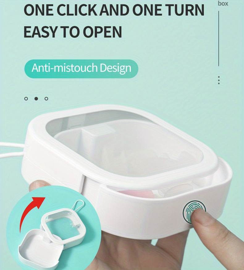 Candy Color Small Rubber Bands Set Storage Bag Simple High - Temu ...