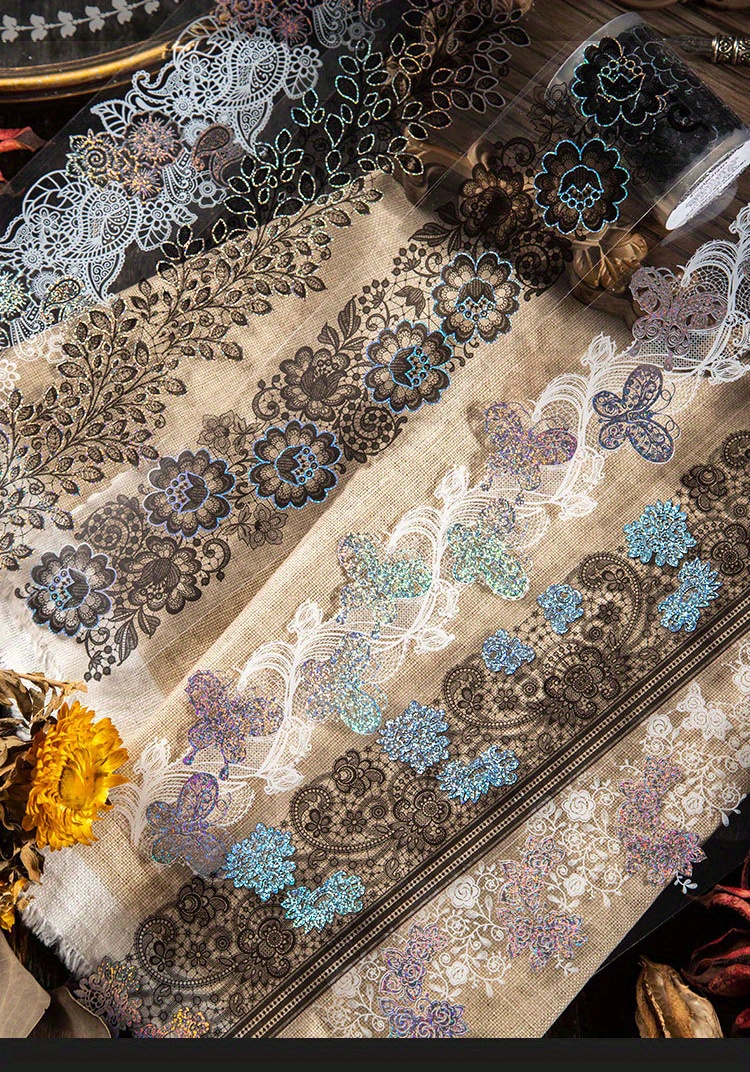 Package Pet Tape Lace Dream Series Diy Lace Hot Silvery - Temu United ...