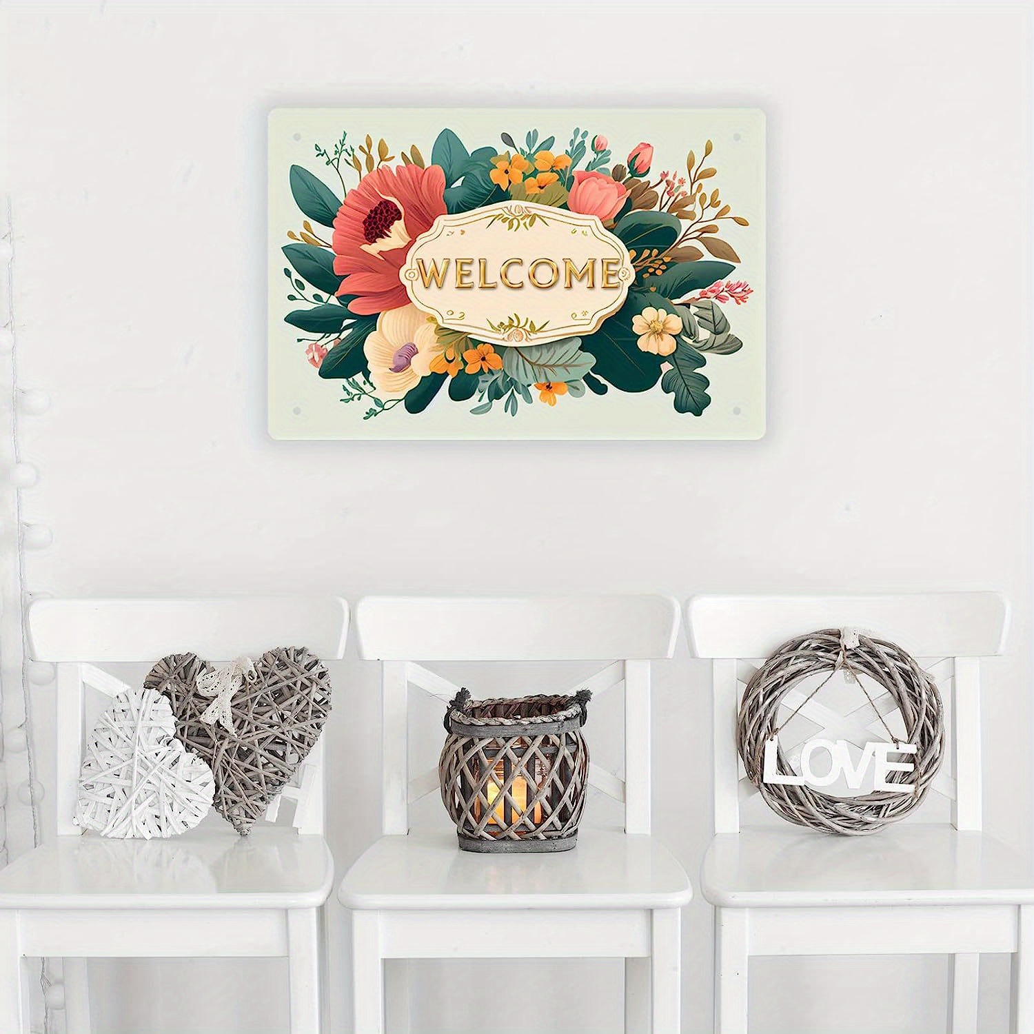 Welcome Tin Signs welcome Metal Tin Signs Cafes Bars Pubs - Temu New ...