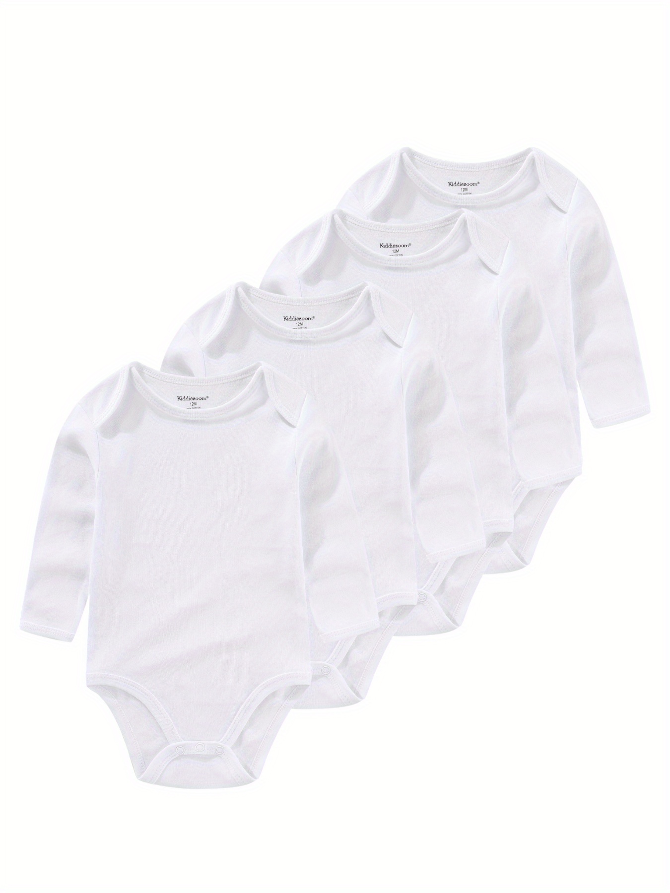 Spring Autumn Solid Unisex Long Sleeve Baby Boy Girl - Temu