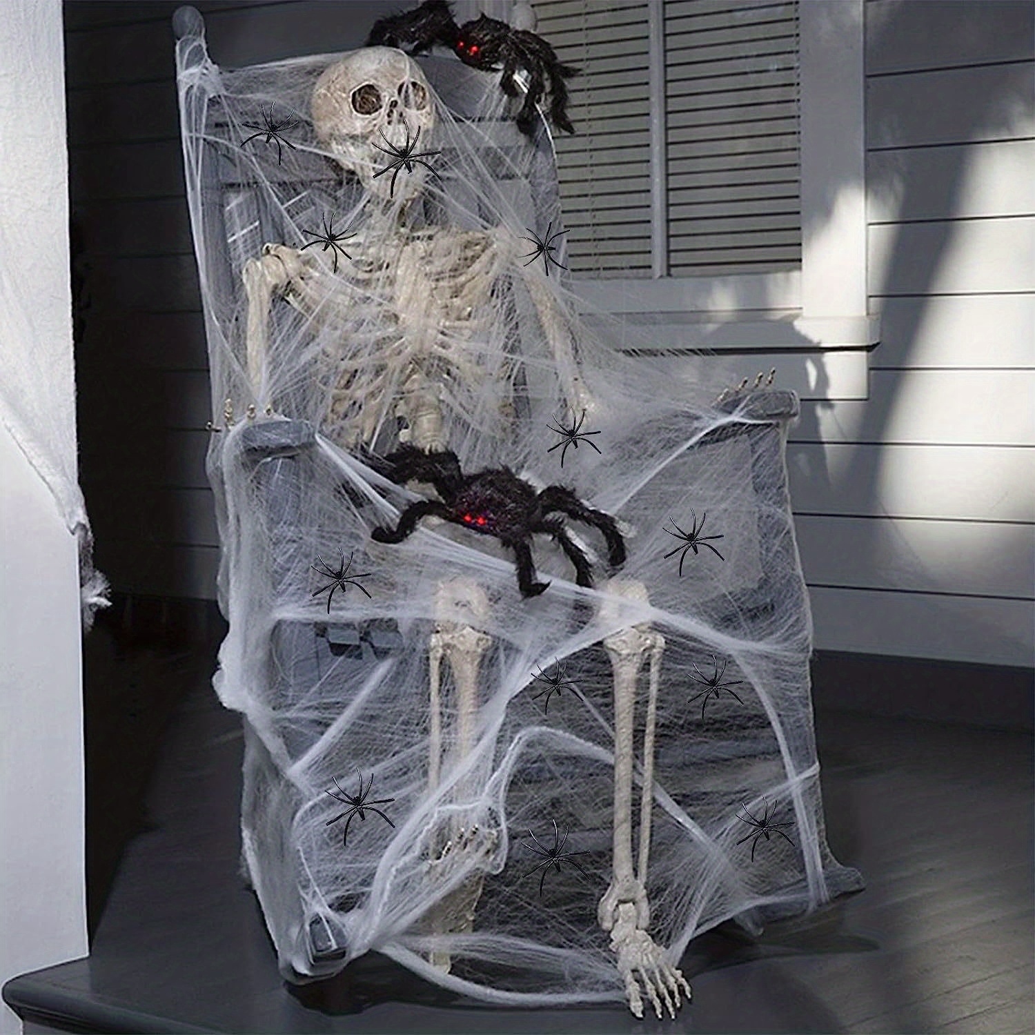Halloween Spider Web Triangle Mesh Simulation Oversized - Temu