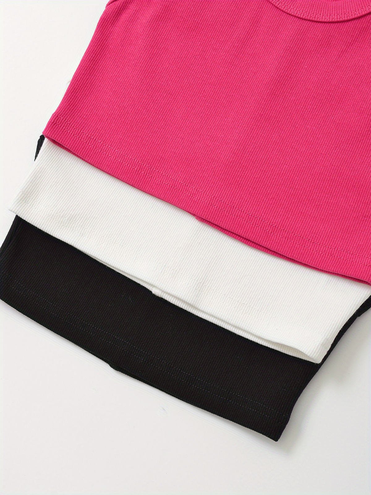 Slim Ribbed Tank Tops Casual Scoop Neck Summer Sleeveless - Temu ...