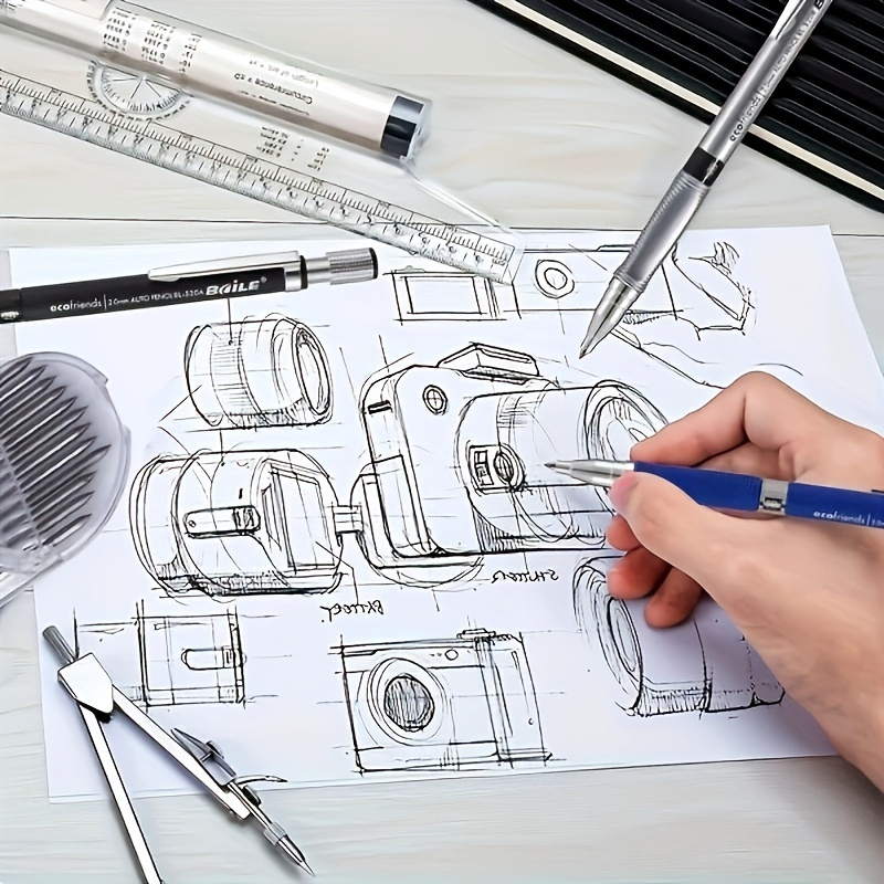 2 0mm Automatic Pencil Drawing And Writing Activity Pencil 2 0mm With ...