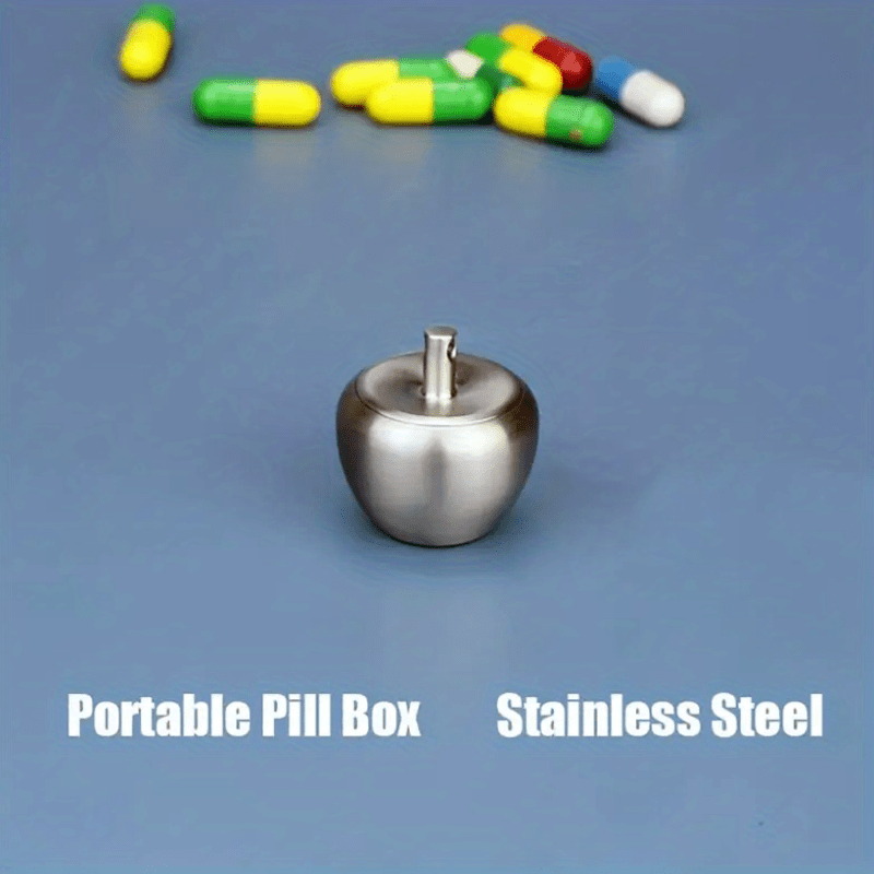 Mini Portable Medicine Box Travel Pill Packing Cube - Temu