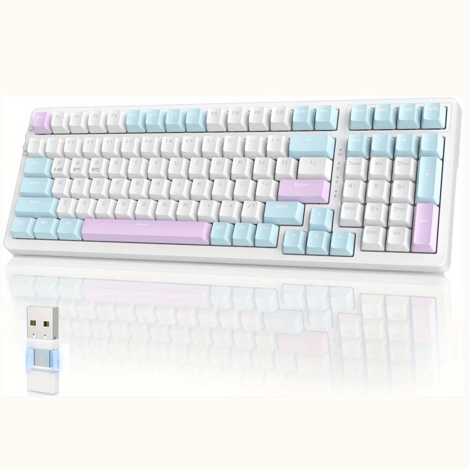 K96 Wireless Mechanical Keyboard/2.4ghz Wireless Type C/usb - Temu Moldova