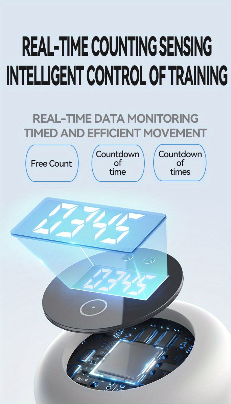 Fitness Push Board Timer Professional Muscle Exercise - Temu