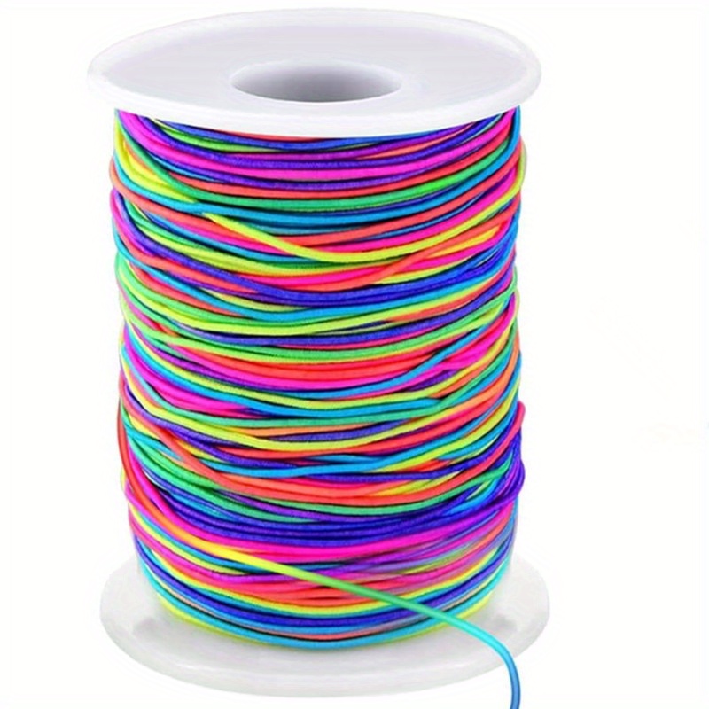 Stretchy Bracelet String, Sturdy Rainbow Elastic String Elastic Cord ...