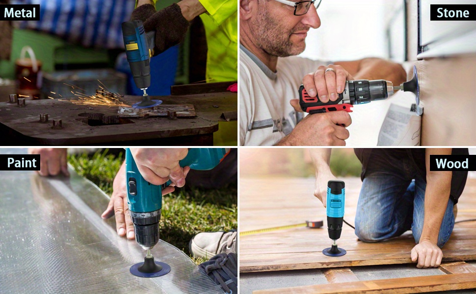 Sanding Discs Set Grinding Disc Kit Disc Pad Holder Surface - Temu