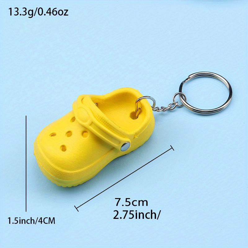 1pc Cute Keychain Shoe Charms Keychain Pendant Shoe Decor Backpack ...
