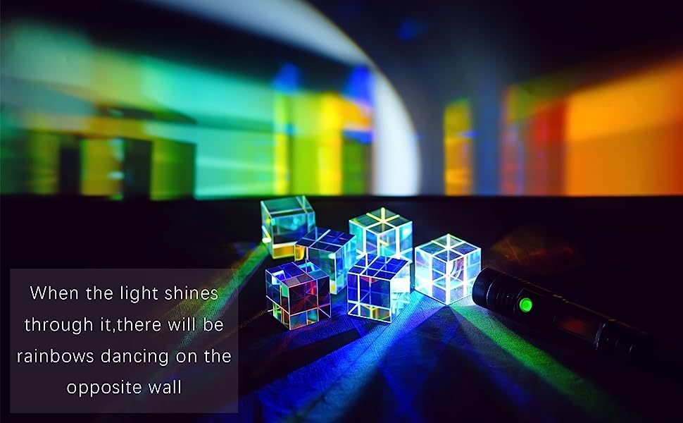 Colorful Optical Glass X cube Prism Rgb Prism - Temu