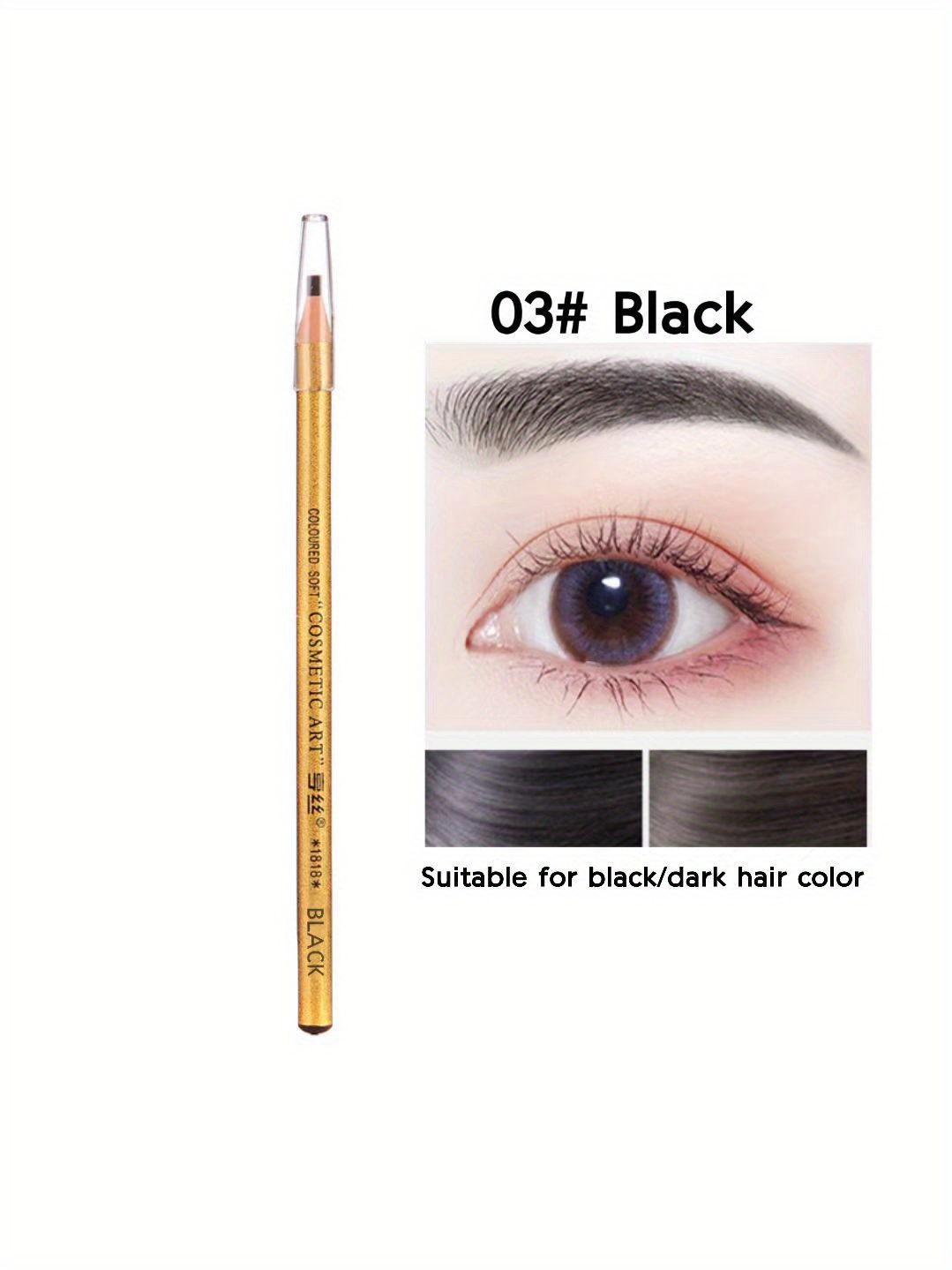 Tearing Eyebrow Pencil Laser Golden Eyebrow Applying Tear - Temu