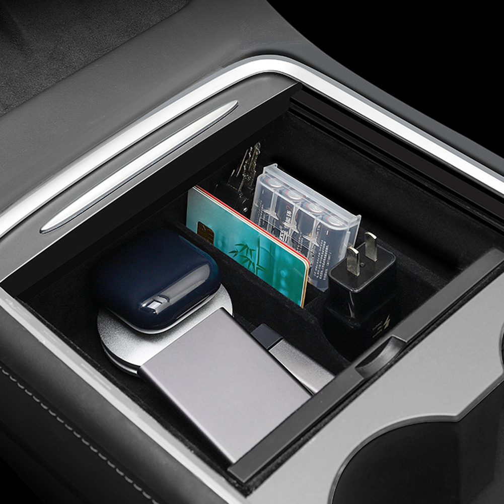 Car Storage Box Tesla Y 2021 2022 Center Console - Temu United Kingdom