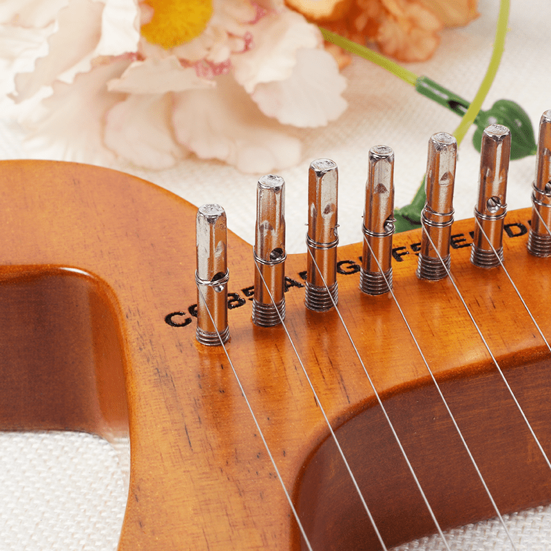 19 String Beginner Lyre 19 String Harp Lyre Small Portable Temu New