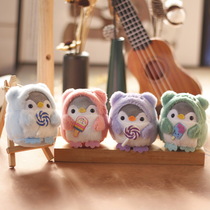 New Popular Plush Toy Penguin Keychain Kawaii Soft Stuffed - Temu Australia